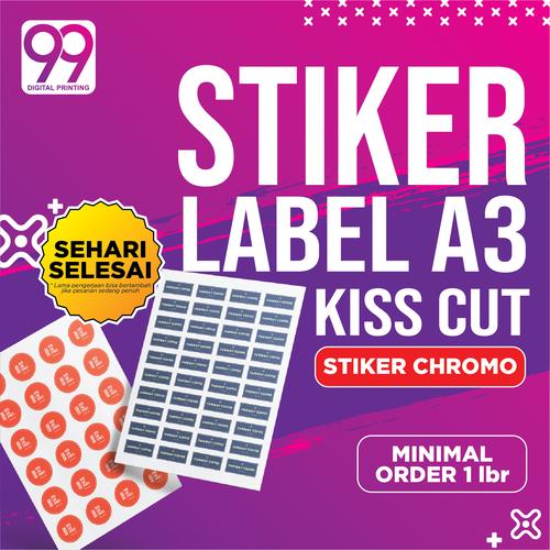 Jual stiker label print cut - Jakarta Pusat - 99printingjakarta | Tokopedia