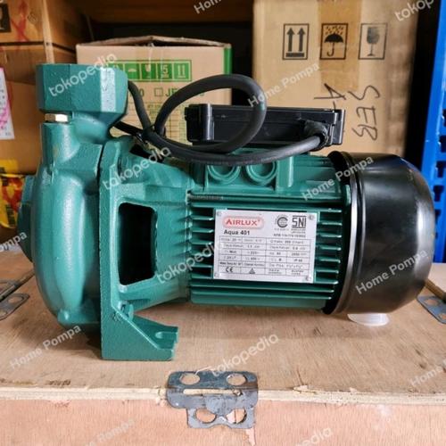 Jual POMPA TRANSFER / POMPA CENTRIFUGAL AQUA 401 AIRLUX 400w 300 LPM ...