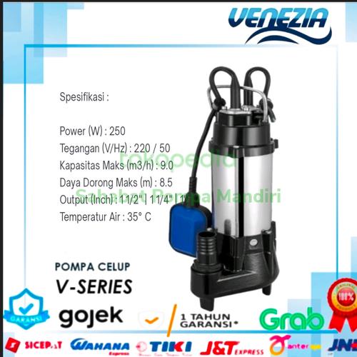 Jual Pompa Air celup Venezia V-250 pompa celup Automtis Venezia V-250 ...