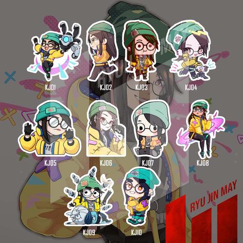 Jual Sticker Anime - Valorant - Killjoy - KJ01 - Kab. Bandung - Ryuu ...