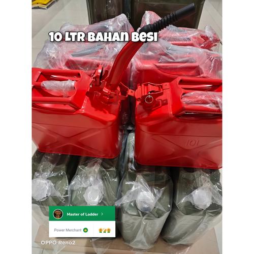 Jual Jerigen Besi Jerigen Bensin Krisbow 10 L / Jerry Can Jerigen ...