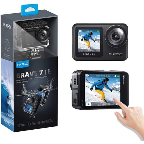Jual Akaso Brave 7 LE Action Camera 4k 30FPS 20MP Dual Screen - Tanpa ...