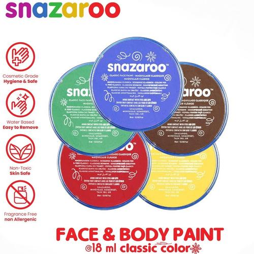 Jual Snazaroo Face & Body Paint 18 ml Classic Colours - Kota Bekasi ...