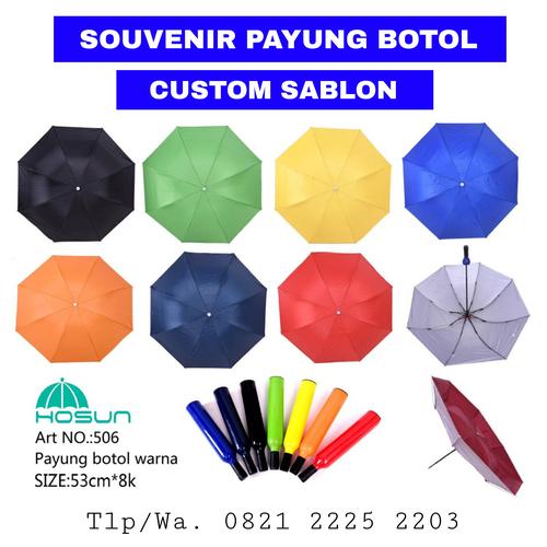 Jual Payung Botol Payung Unik Payung Sablon Payung Promosi - Dongker ...