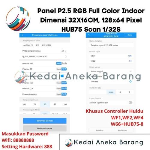Jual Flexible Fleksibel Panel Modul LED P1.86 Videotron SMD RGB Indoor ...
