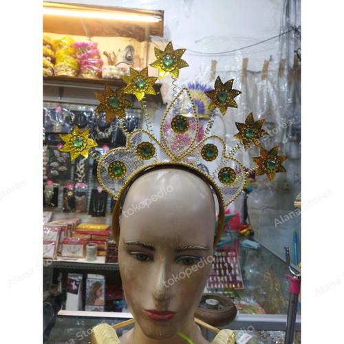 Jual bando mahkota mentul kembang goyang kreasi tarian kostum - bintang ...