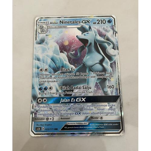 Jual Alolan ninetales GX Indonesia - Kab. Kudus - JKCardShop | Tokopedia
