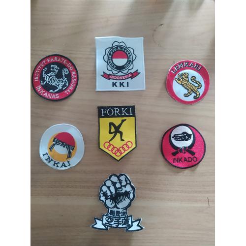Jual Logo Karate Bordir Tebal - INKADO - Kab. Tangerang - Fizha_Store ...
