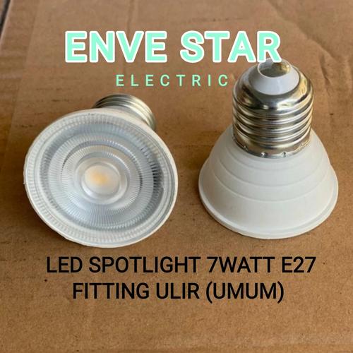 Jual Lampu Sorot 7Watt LED E27 COB/SpotLight 7 W watt e27 7w Fiting Ulir - Natural White ...