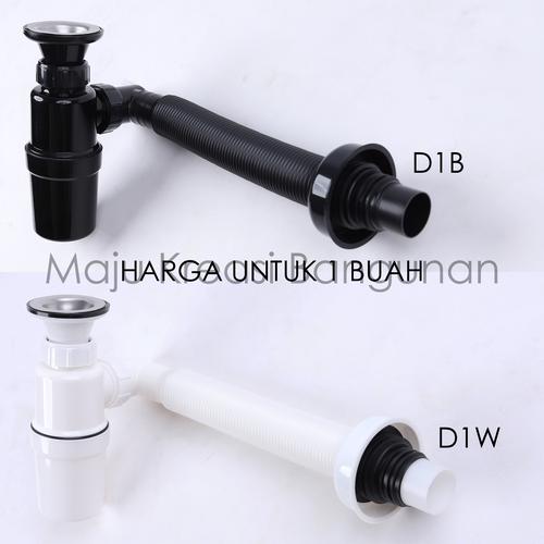 Jual Sifon Botol Fleksibel PVC Soligen D1W D1B Selang Wastafel Tarik ...
