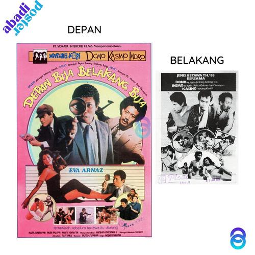 Jual poster film lawas depan bisa belakang bisa warkop dono kasino ...