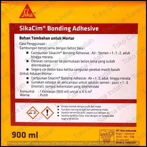 Jual Sika Bonding Adhesive 900Ml Penyambung Beton Lama Dengan Beton ...