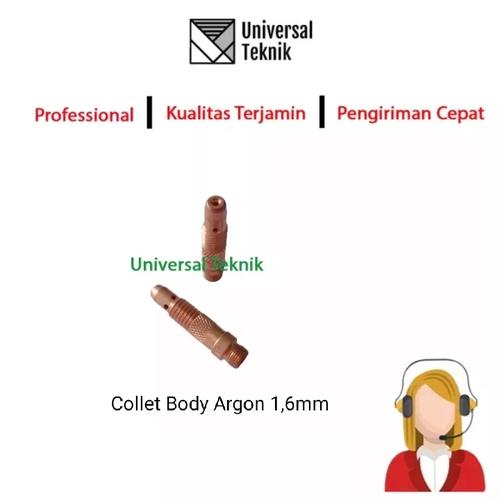 Jual Collet Body argon 1.6mm bengkel besi travo las alat alat teknik ...