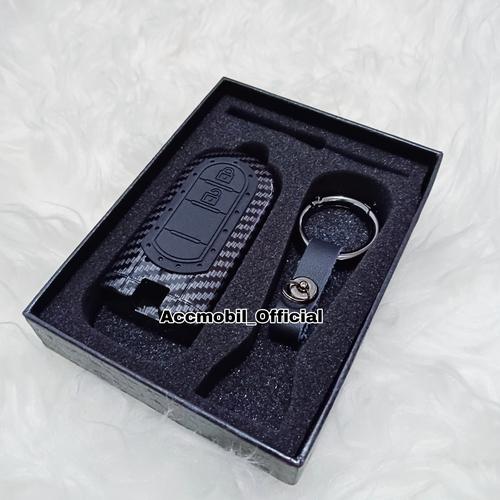 Jual Casing Kunci Remote Mobil Carbon All New Rush Terios 2018-2022 ...