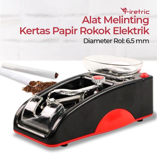 Jual Firetric Alat Linting Rokok Otomatis Electric Roller 6.5mm - GR-12 ...
