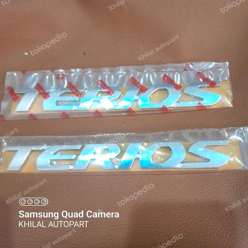 Jual logo emblem tulisan TERIOS daihatshu original - Kota Bekasi - HEND ...