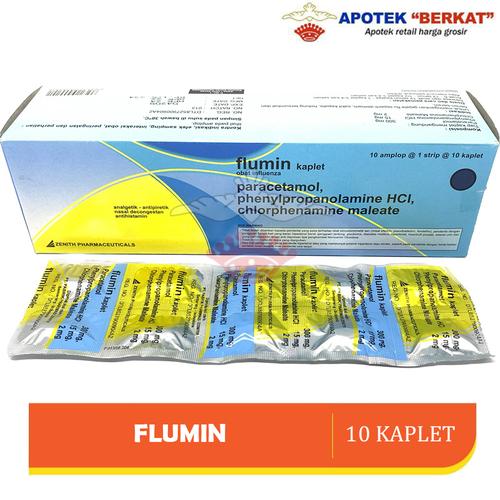 Jual flumin tablet obat flu tab kaplet 10's 10 / strip - Kab. Tangerang ...