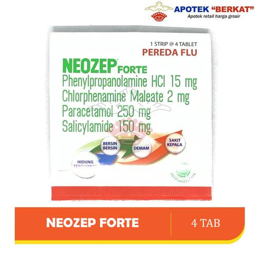 Jual NEOZEP FORTE 1 STRIP 4 TABLET - Kab. Tangerang - APOTEK BERKAT ...