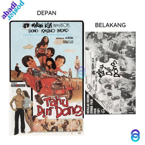 Jual poster film lawas tahu diri dong warkop prambos dki eva lydia ...