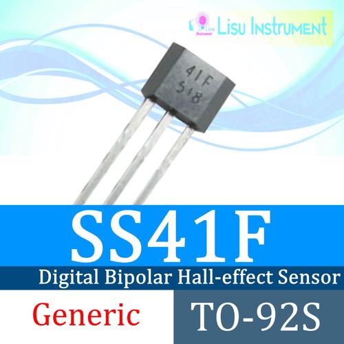 Jual SS41F 41F 0H41 SH41 S41 Digital Bipolar Hall-effect Sensor TO92 ...