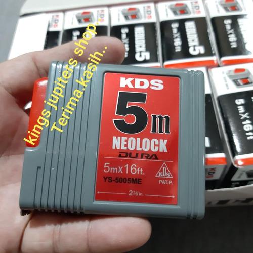 Jual Ori Meteran Kds 3 Atau 5 Meter Neolock Dura Kds Meteran Tukang Atau - 3M YOZURI - Kota ...