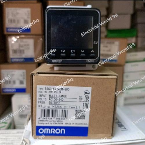 Jual E5CC-RX2ASM-800 Digital controller New Omron Original - Jakarta ...