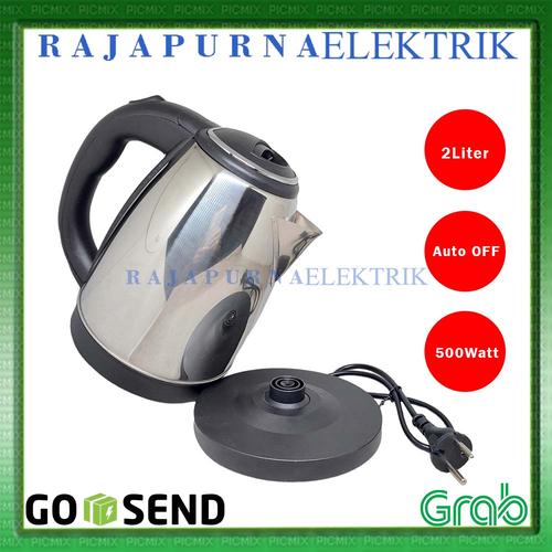 Promo Kettle Listrik / electric Teko Pemanas Air 2 liter Stainless ...