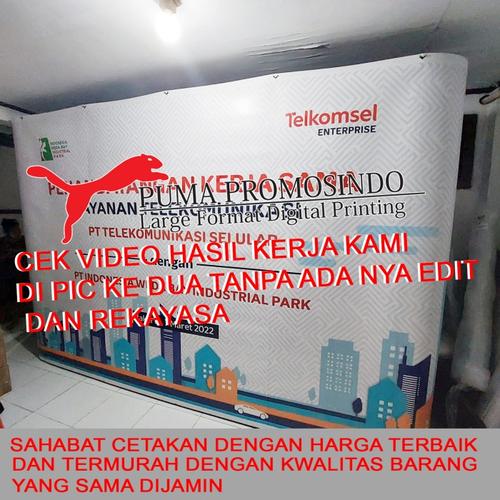 Jual Backwall stand 3x4 straight / Lurus Super express print kilat ...