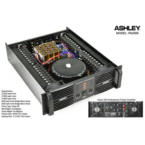 Jual Power Ashley PA 2500 Original Amplifier Ashley Class GB - Jakarta ...