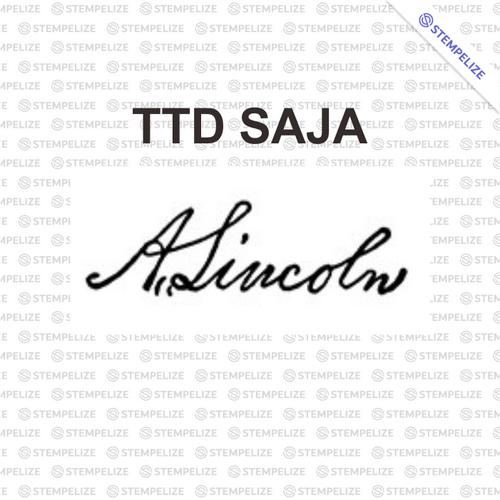 Jual Stempel Tanda Tangan / Paraf - Stempel Otomatis Langsung Tinta ...