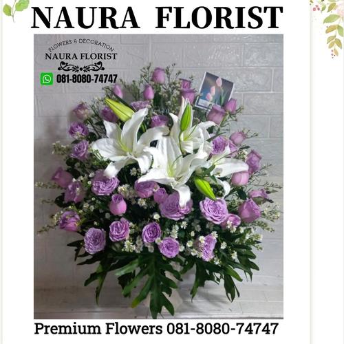 Jual Bunga meja lili/bunga asli/rangkaian bunga/rangkaian mawar ungu ...