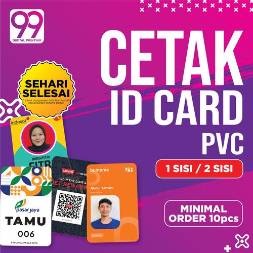 Jual cetak id card pvc - Jakarta Pusat - 99 printing jakarta | Tokopedia