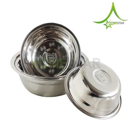 Jual MANGKOK STAINLESS 304 BAHAN TEBAL KECIL BESAR SEDANG - Jakarta ...