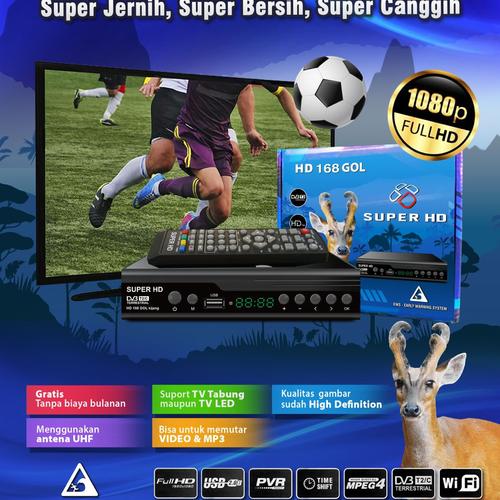 Jual Set Top Box TV Digital Super HD 168 - Kijang - Kota Surabaya - nurmika_store | Tokopedia