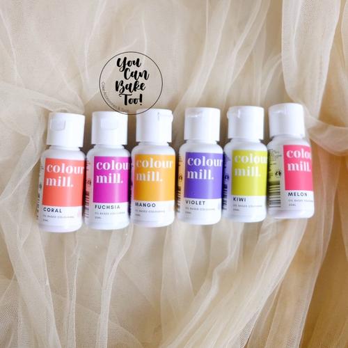 Jual colour mill 20 ml oil based colouring (3) & (5) - Fuchsia ...