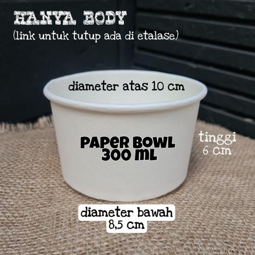 Jual [1 dus] PAPER BOWL 360ML PAPER SOUP MANGKOK KERTAS - Kota Medan ...