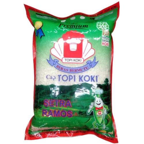 Jual Beras TOPI KOKI 5 kg setra ramos - Beras Bermutu Topi Koki 5kg - Kota Tangerang - Kels Mart ...