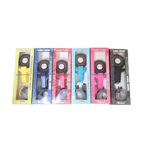 Jual embossing label maker 3D label Timbul Huruf dan Angka - +2 Label ...