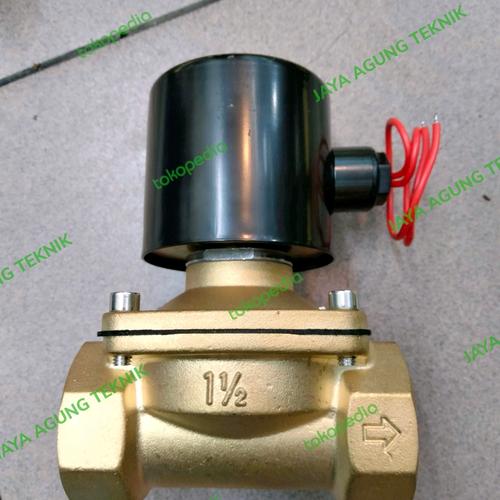 Jual solenoid Valve Kuningan 2 way 1 1/2" normal close type uw- 40 ac 220 - Jakarta Barat - JAYA ...