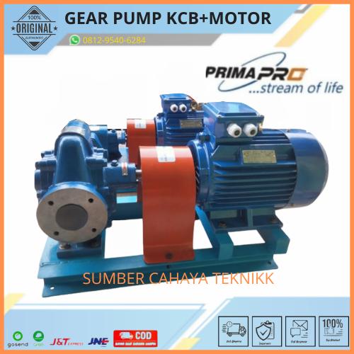 Jual PRIMAPRO KCB 300 Pompa Cairan kental 300 LPM + Motor 4kw 5.5Hp ...