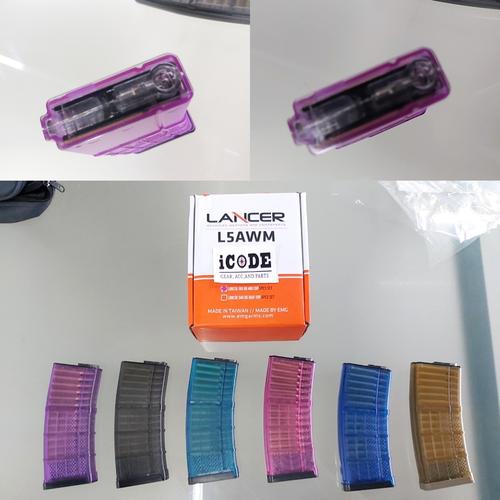 Jual mag m4 midcap Lancer EMG 190rds with dummy rounds - Hitam ...