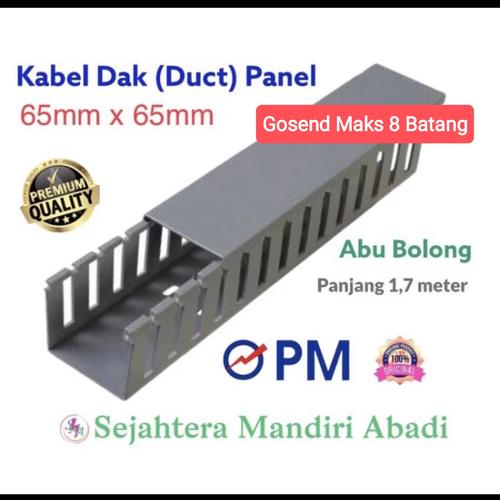 Jual Kabel Dak 65x65 Wiring Duct PM 65x65mm WD Abu Bolong 1,7meter Puma ...