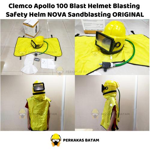 Jual Clemco Apollo 100 Blast Helmet Blasting Safety Helm NOVA ...