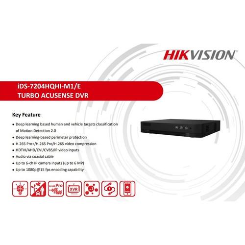 Jual HIK-VISION DVR XVR 4CH 4 Channel DS-7204HQHI-M1/E HD CCTV Kamera ...