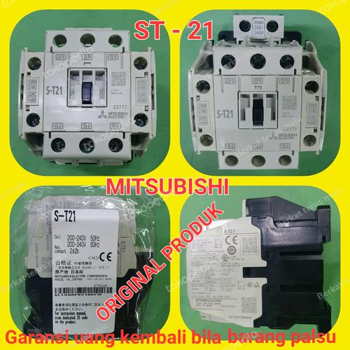 Jual kontaktor ST 21 (1th- 32A)...mitsubishi asli ( coil 110 / 220 / 380v ) - 380V - Jakarta ...