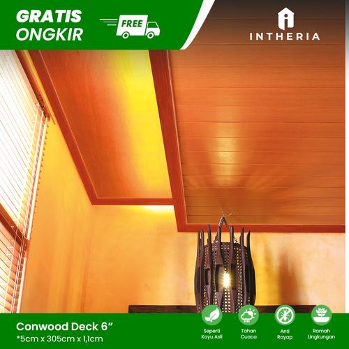 Jual Conwood Ceiling Border 11mm / Seindah Lis Kayu - Kab. Tangerang ...