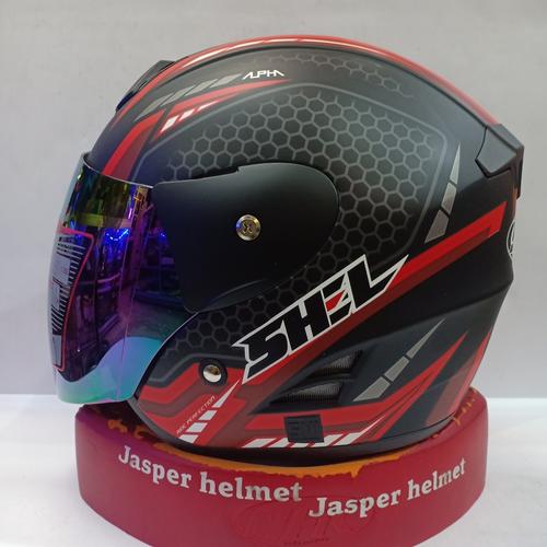 Jual Helm Half Face Shell alpha - Kota Medan - Toko Jasper Helm | Tokopedia