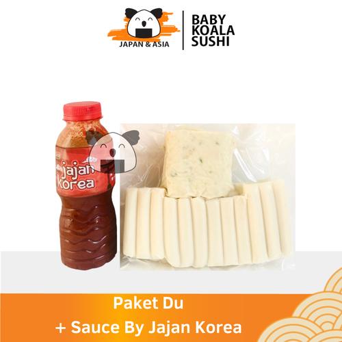 Jual JAJAN KOREA Paket DU 600 g Halal | Toppoki, Odeng & Saus - Saus ...