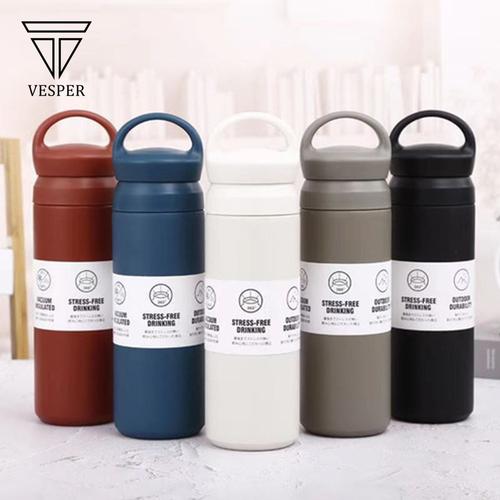 Jual Tumbler travel japanese with handle 500ml / botol minum gagang ...