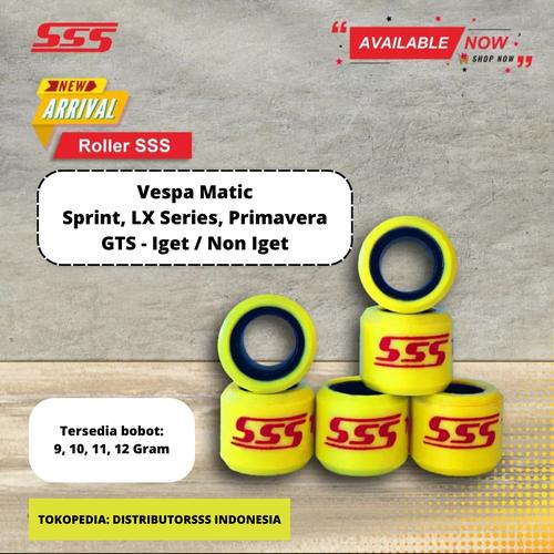 Jual SSS ROLLER RACING VESPA MATIC SPRINT PRIMAVERA LIBERTY LX 125 150 ...